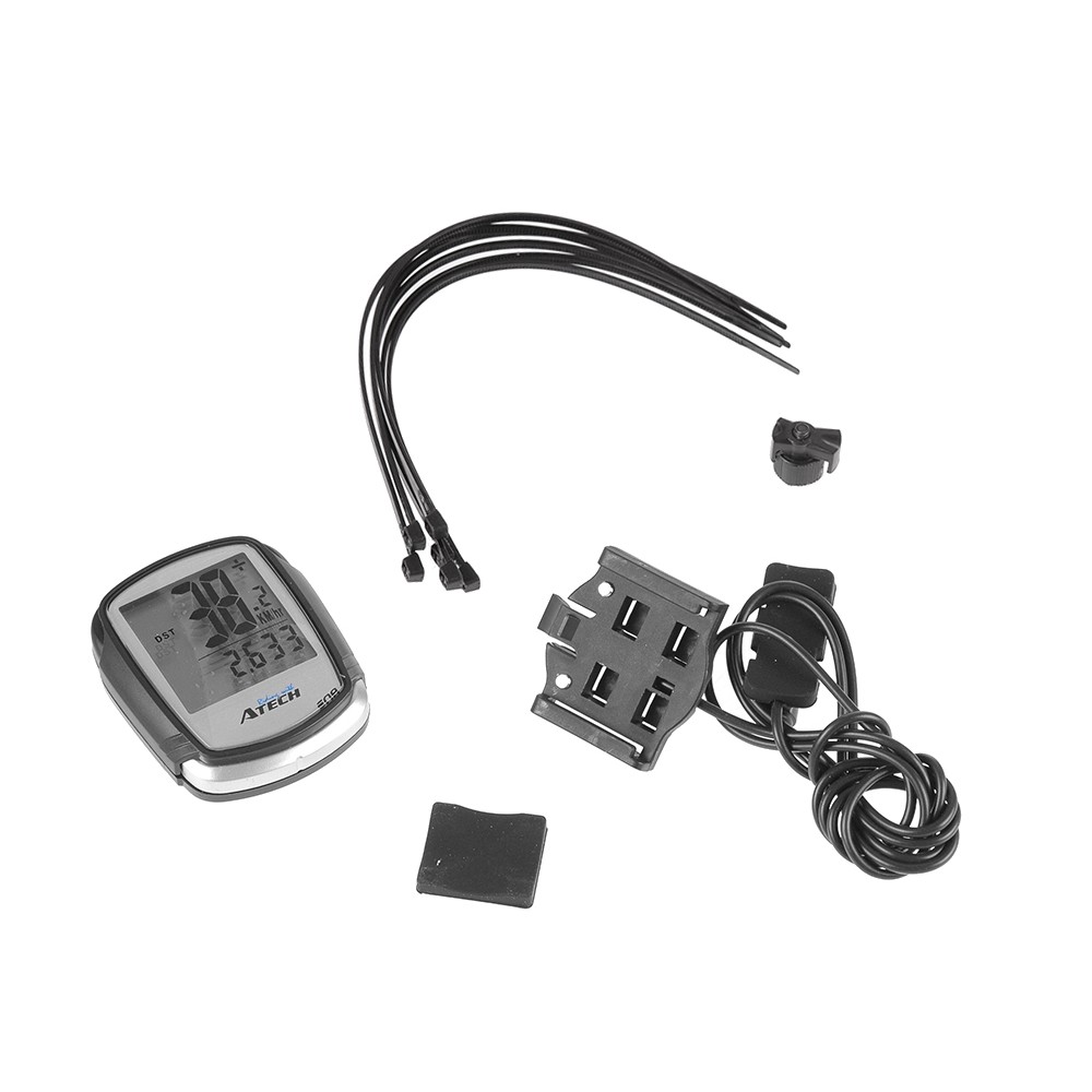 Купить LICZNIK ROWEROWY ATECH MB09 9-FUNKCJI DUŻE CYFRY!! (6677582722) с доставкой в Россию