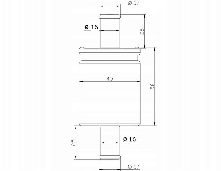 Купить ГАЗОВЫЙ ФИЛЬТР ПАРОВОЙ ФАЗЫ FL01S 16/16 ЧАЯ СНГ (10494106753) с ...