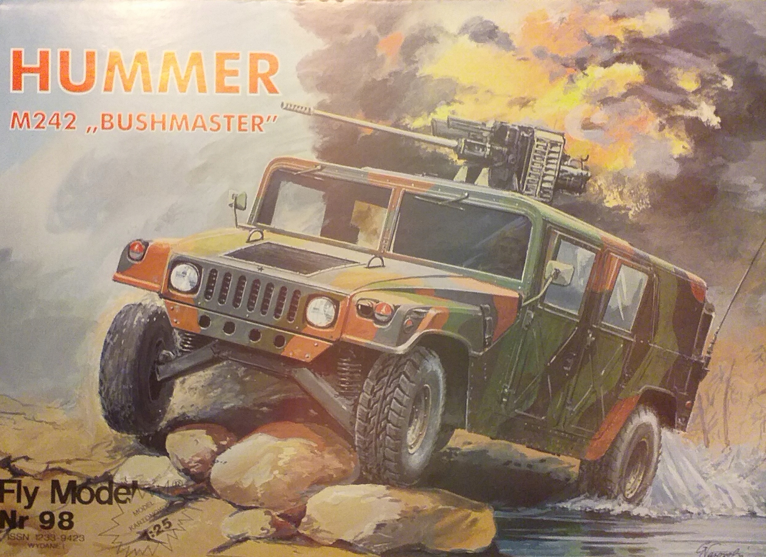 Купить FlyModel nr 98 HUMMER M 242 BUSHMASTER 1:25 (15398270709) с ...