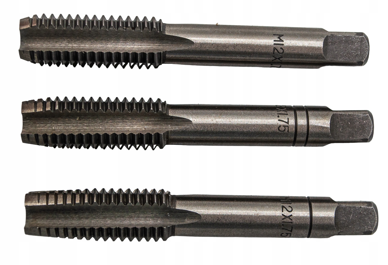 Купить GWINTOWNIK M12 HSS GWINT M12 x 1,75 mm. KOMPLET 3 (12721080565) с доставкой в Россию