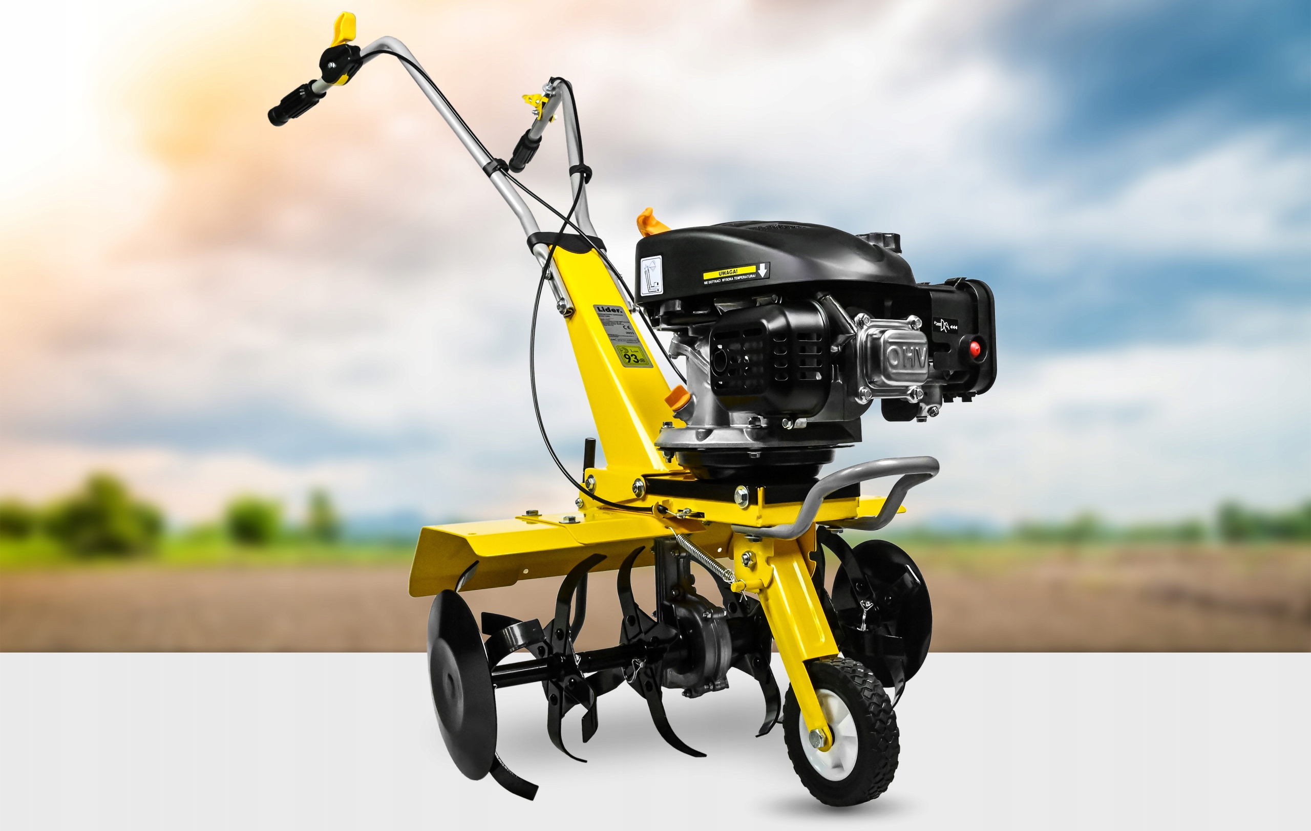 Купить MOCNA GLEBOGRYZARKA SPALINOWA KULTYWATOR 60CM TURBO MOC 9KM ZESTAW PRO XXXL (14842782437 ...